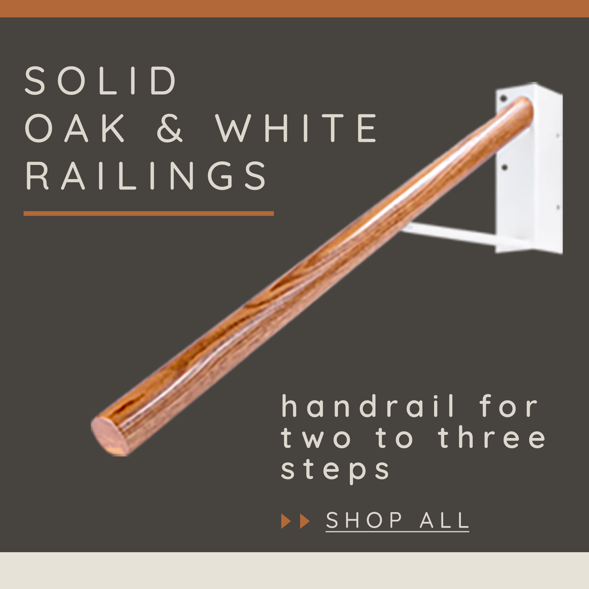 Handrails for Steps Outside & Indoors — Hold-Tight Handrails