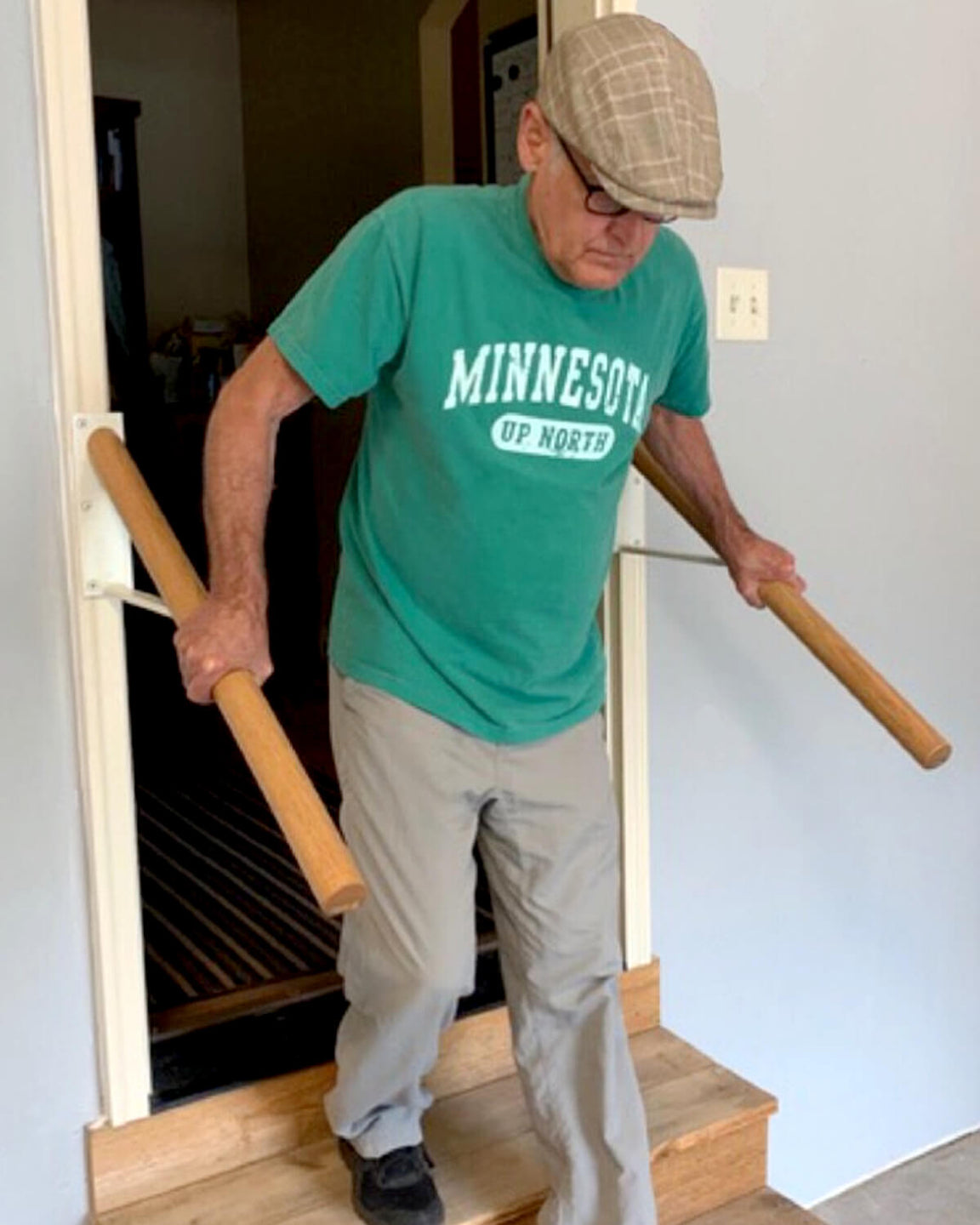 Door Jamb Mounted Handrails — Hold-Tight Handrails